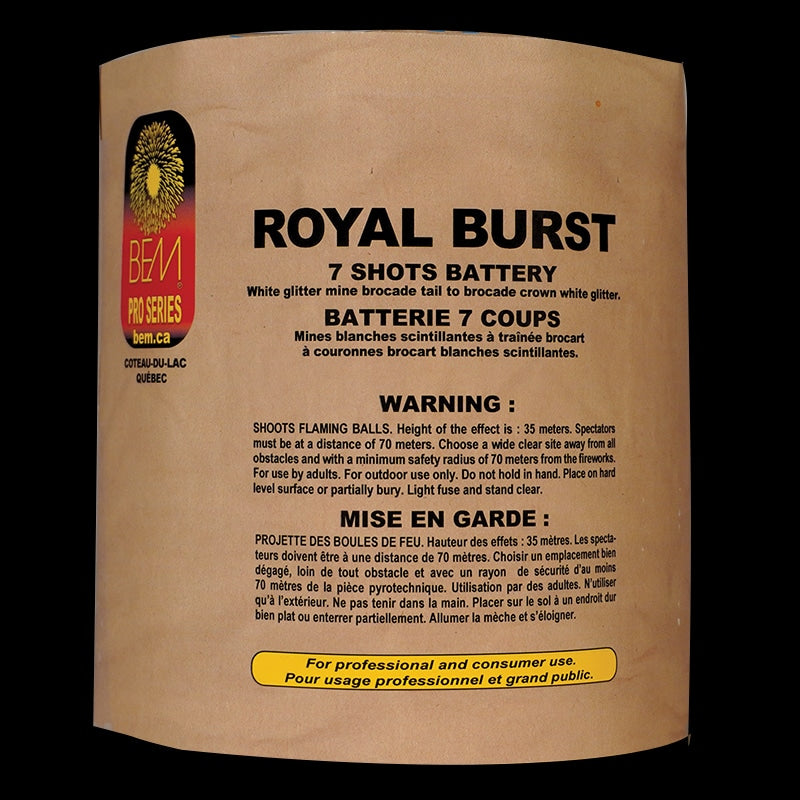 ROYAL BURST – Coast To Coast Party Supplies & Rentals